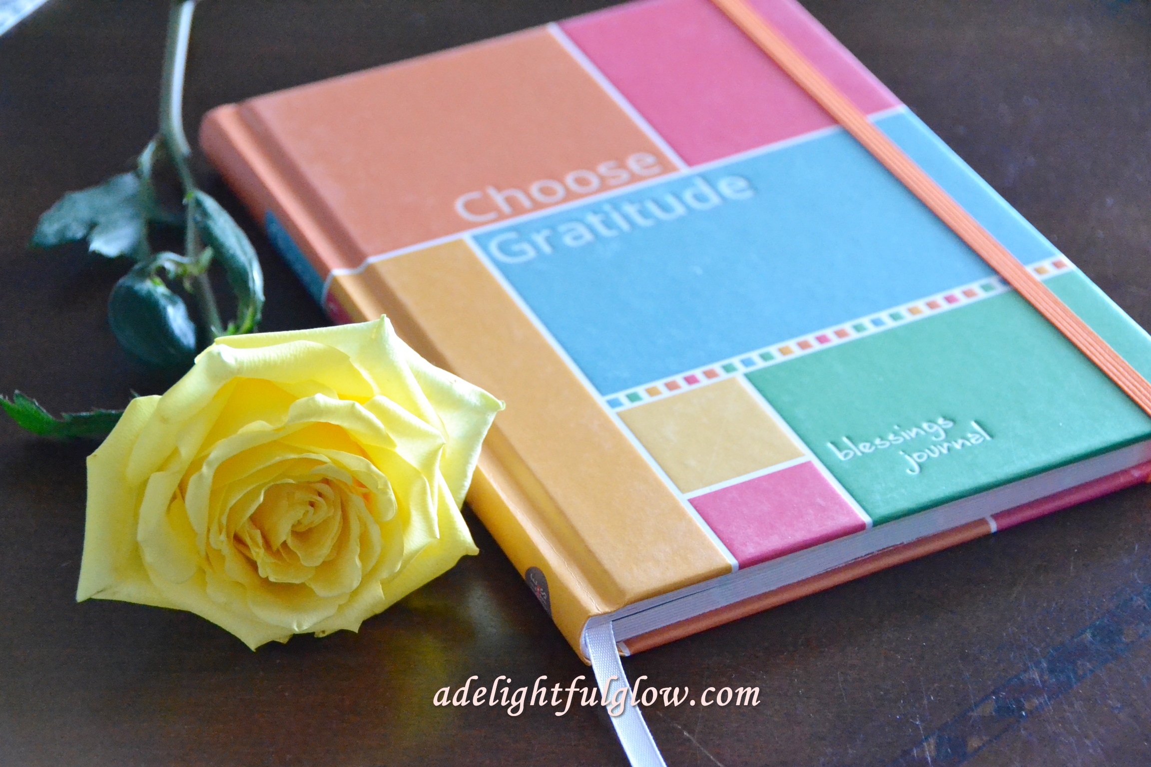 Choose Gratitude Blessings Journal ⋆ A Delightful Glow