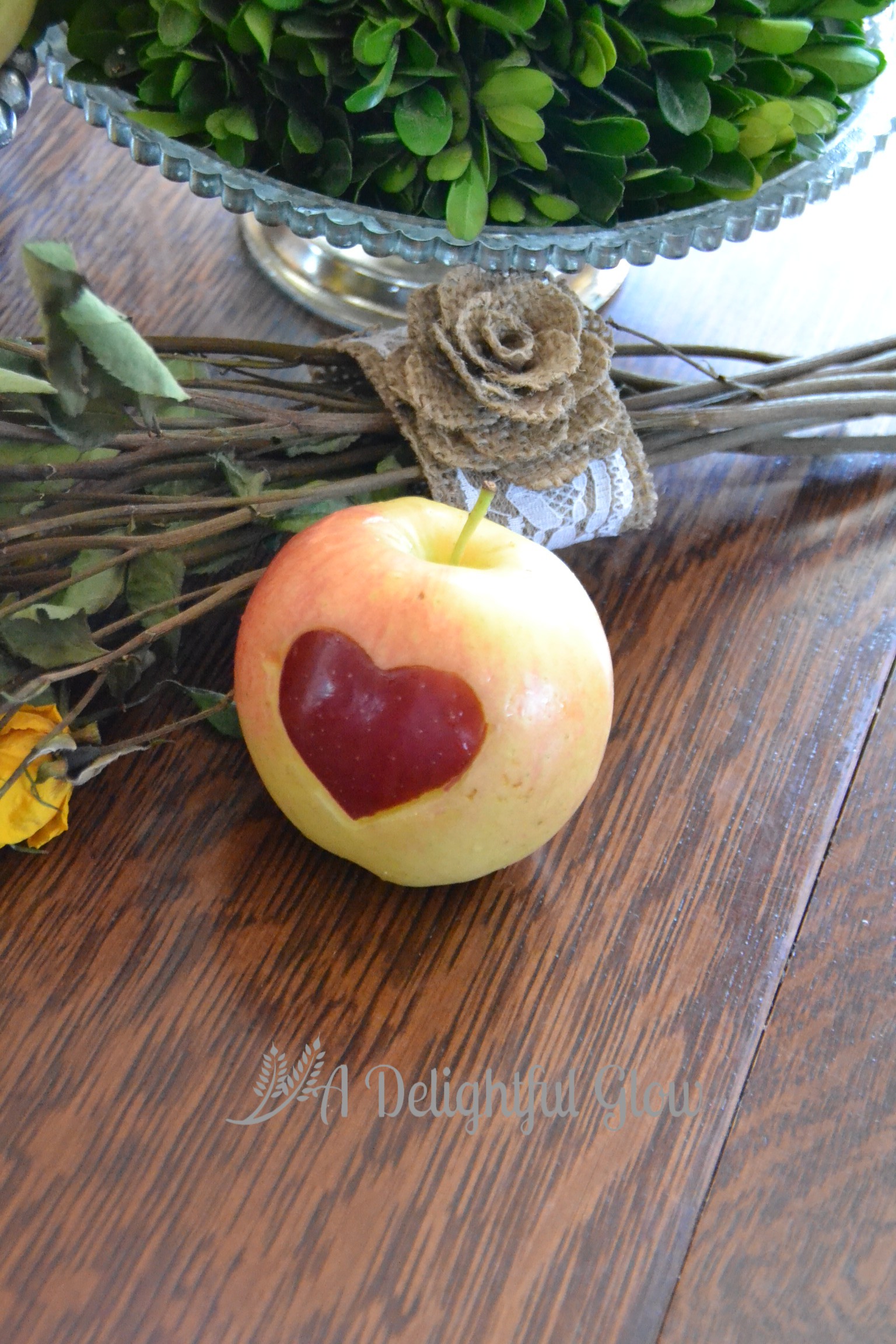 You’re The Apple Of My Eye | A Delightful Glow