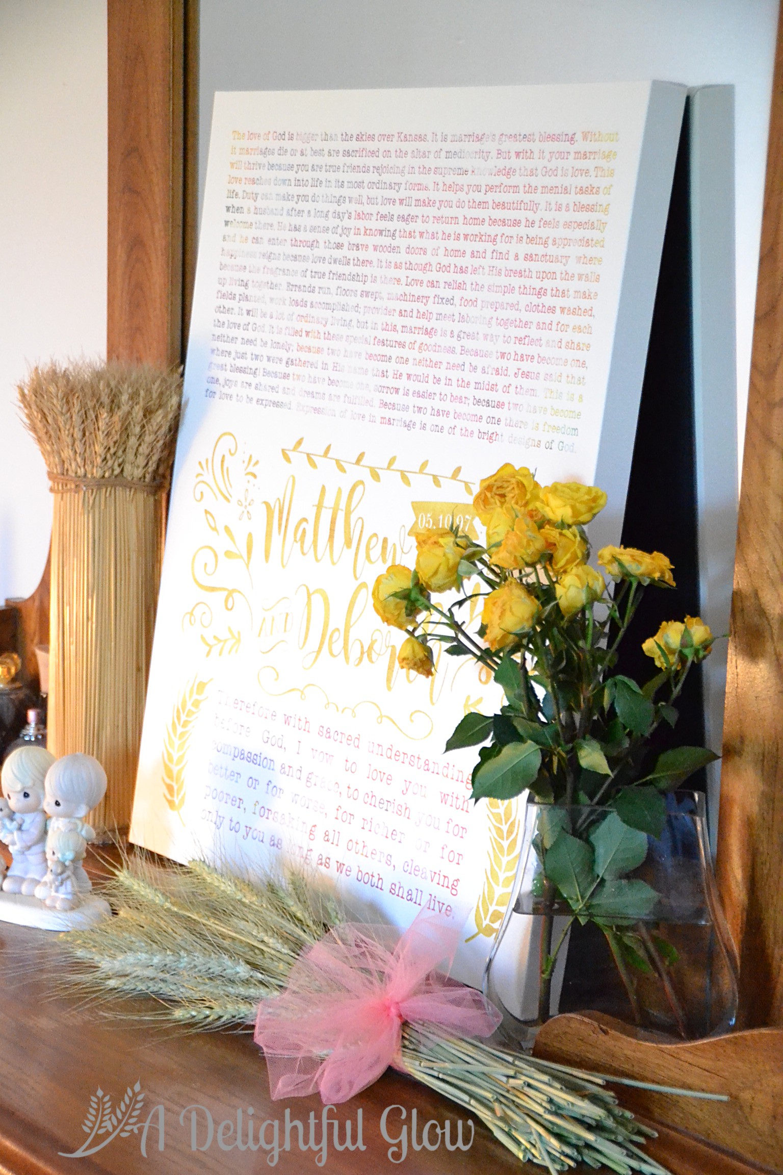 Marriage is Sharing Life ⋆ A Delightful Glow
