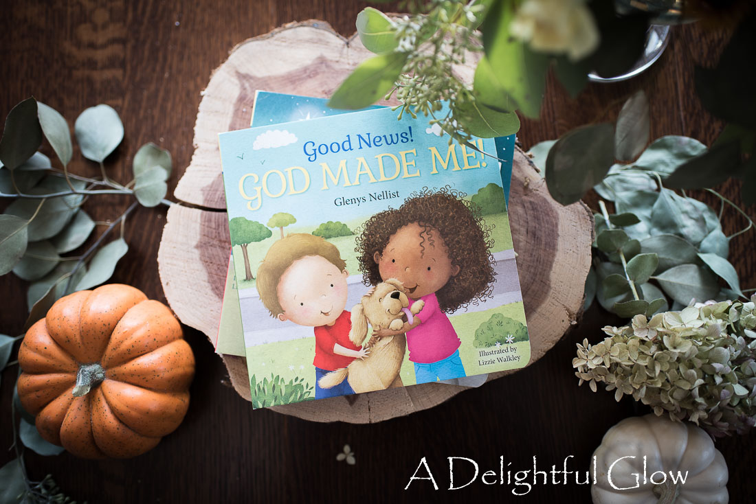 Good News! God Made Me! Board Book and Giveaway ⋆ A Delightful Glow