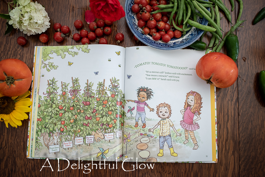 Read a Bit {Gracie’s Garden} | A Delightful Glow